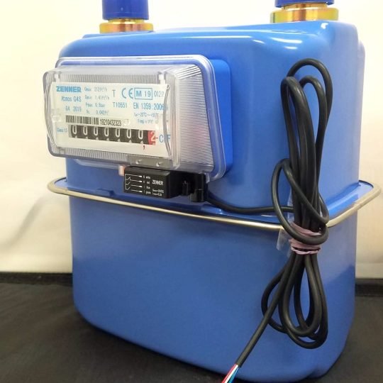 Pulse Output Gas Meter G4 3/4" Gas Meter 436,000 BTU LP, Natural Gas ...