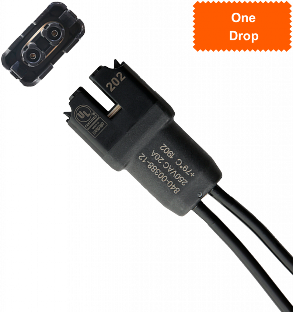 Enphase Q Cable — IQ Series Portrait Trunk Cable 1.3 m (4.2 ft) (One ...